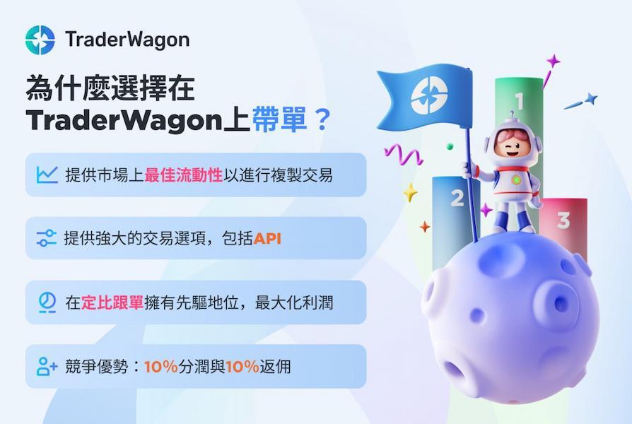 Trader Wagon 帶單教學 - 連結幣安帳戶即可開始帶單，如何有更多的跟單者 | CoinDada 幣答